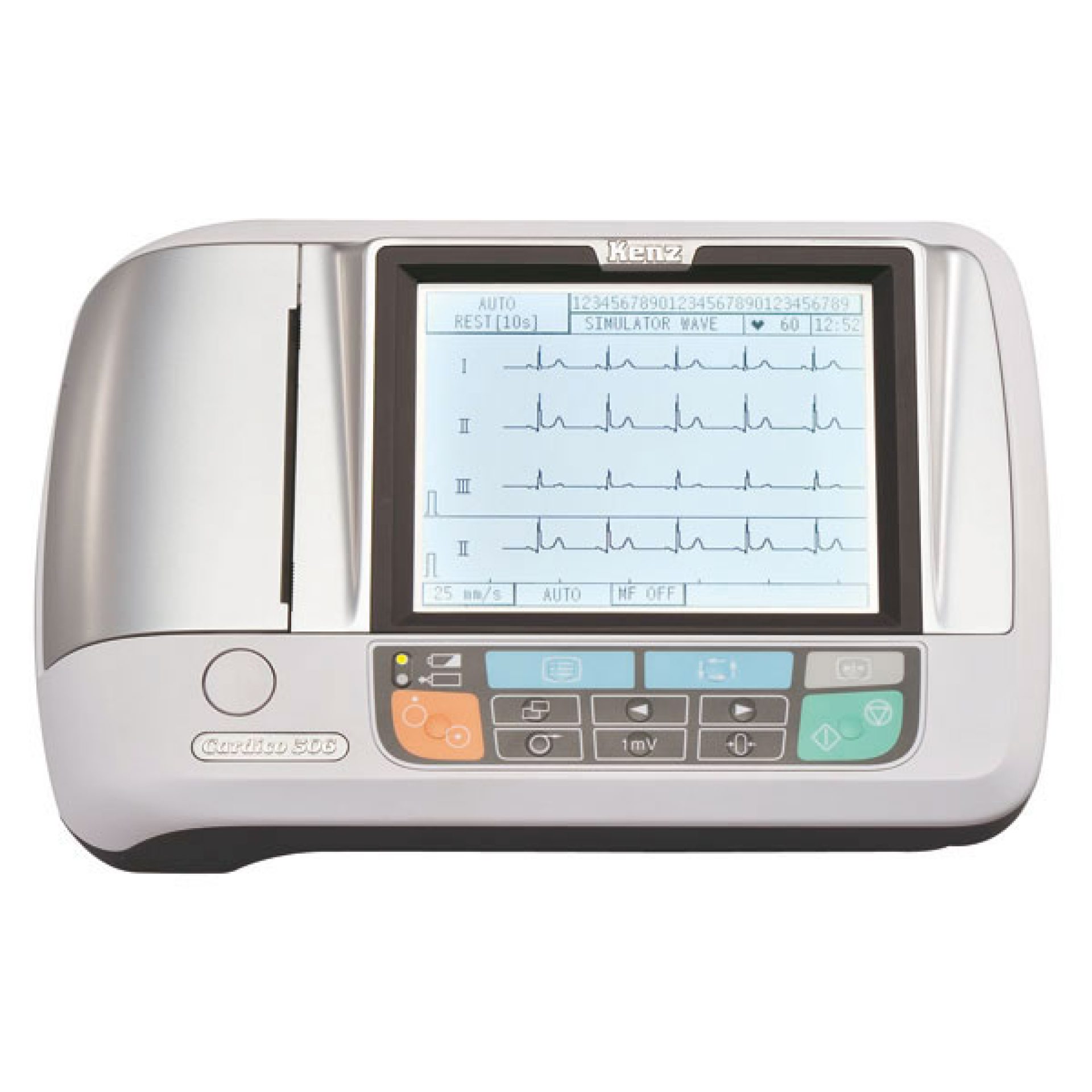 EKG Gerät Cardico 306 | Ersatz-Patientenkabel PC-201 mit 4 mm Anschluss ...